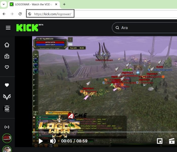 LOGOSWAR - Knight Online Pvp Server - Ko Cuce Pk Server